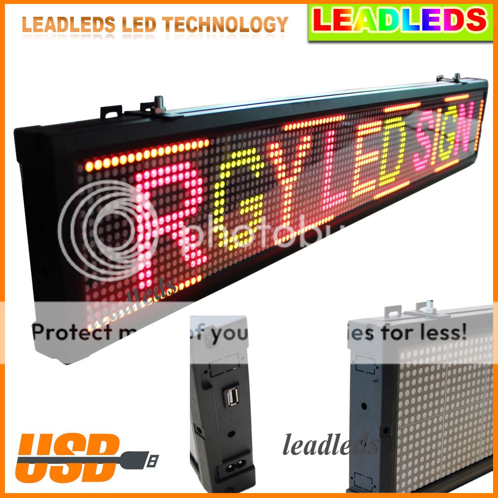 Programmable Commercial Indoor LED Message Display