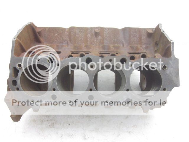 Chevy OEM Big Block 454 Bare Engine Block 2 Bolt STD Bore 7.4 14015445 ...