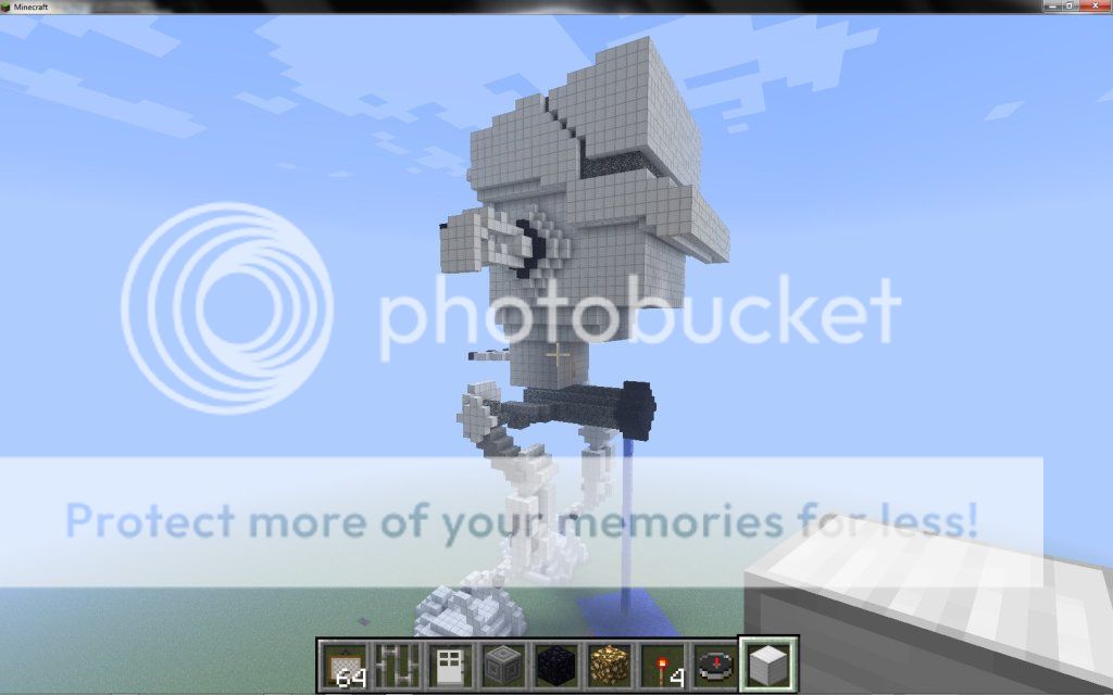 Created Star Wars AT-ST.. - Creative Mode - Minecraft: Java Edition ...