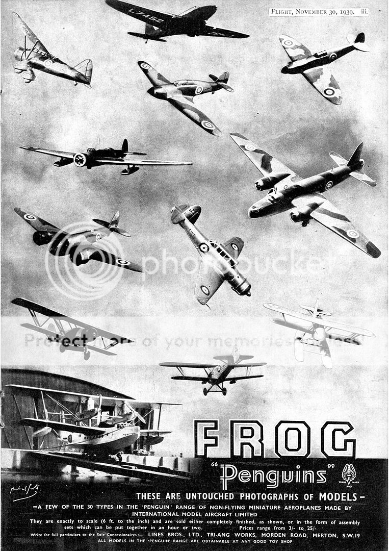Early Frog Advert - Aircraft WWII - Britmodeller.com