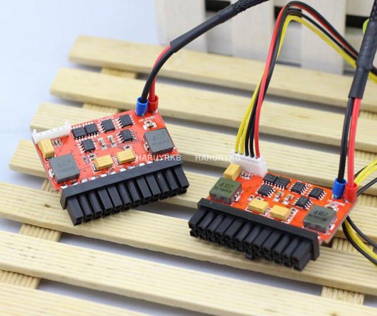 200W high power 24pin mini-ITX DC ATX power supply w/16V-24VDC wide ...