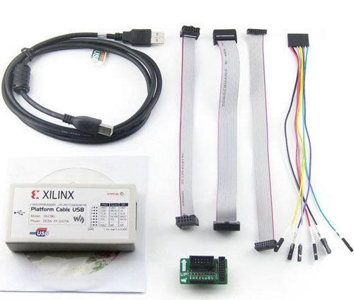 Xilinx Platform USB Download Cable Jtag Programmer for FPGA CPLD C-Mod ...